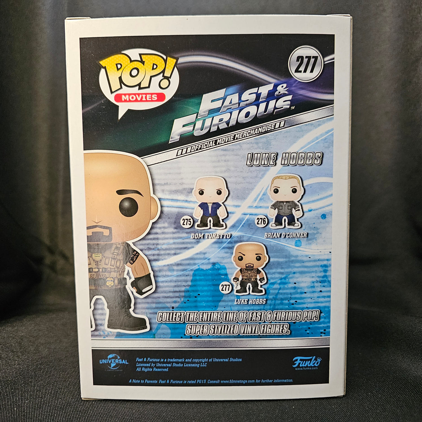 Fast and Furious Pop! Vinyl Luke Hobbs [277] — Fugitive Toys