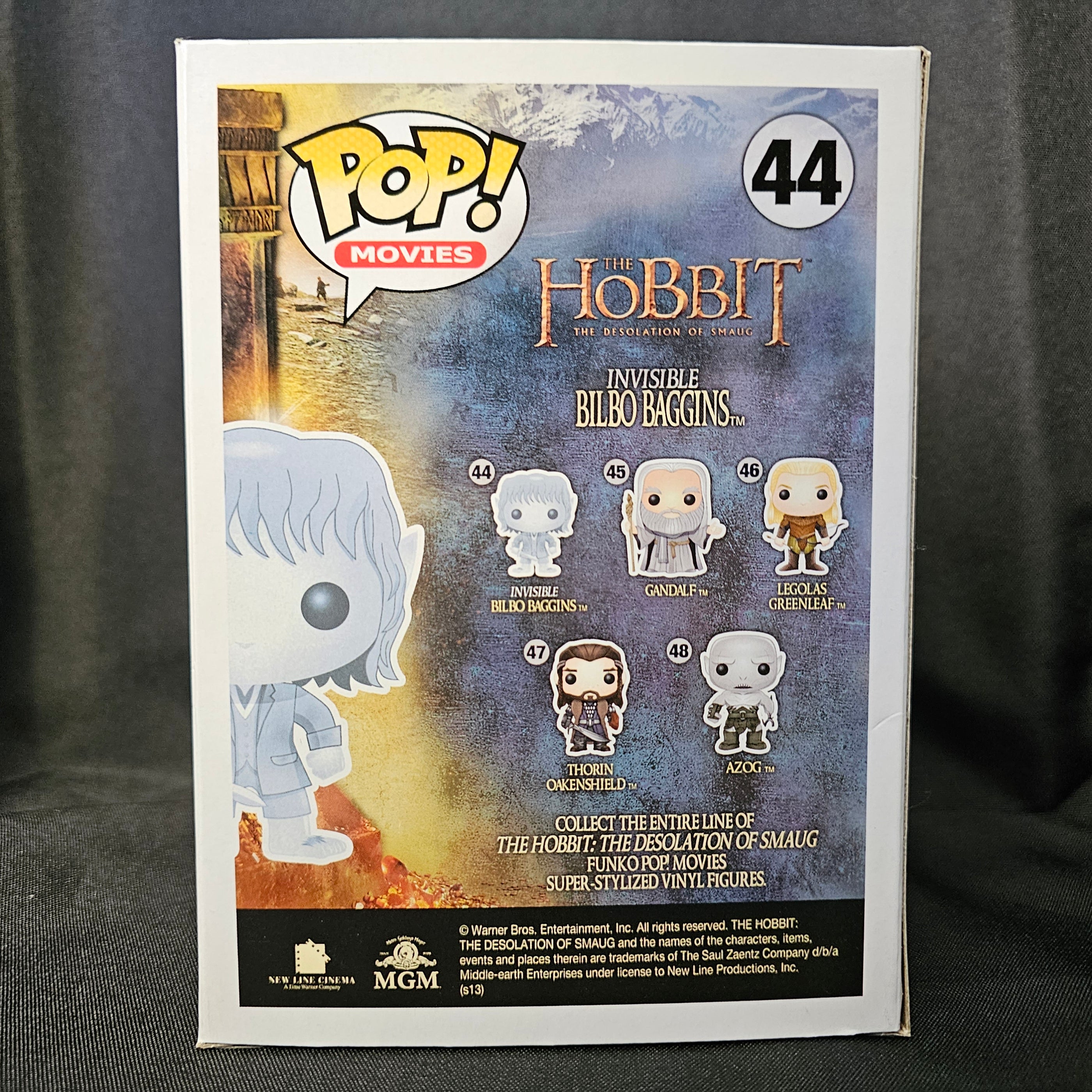 The Hobbit: The Desolation of Smaug Pop! Vinyl Figure Invisible Bilbo ...