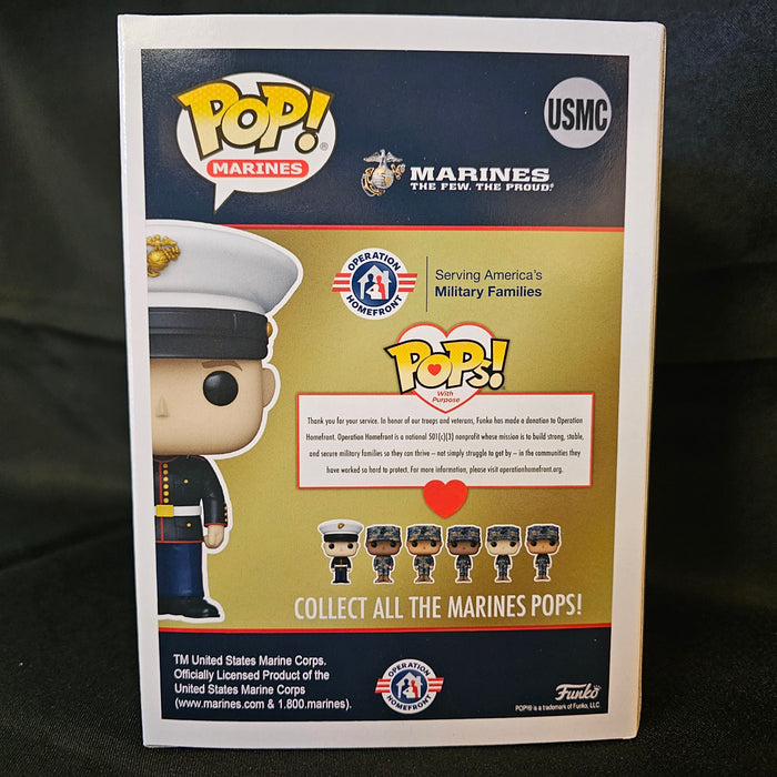 Military Pop! Vinyl Figure Marine Male (Caucasian) — Fugitive Toys