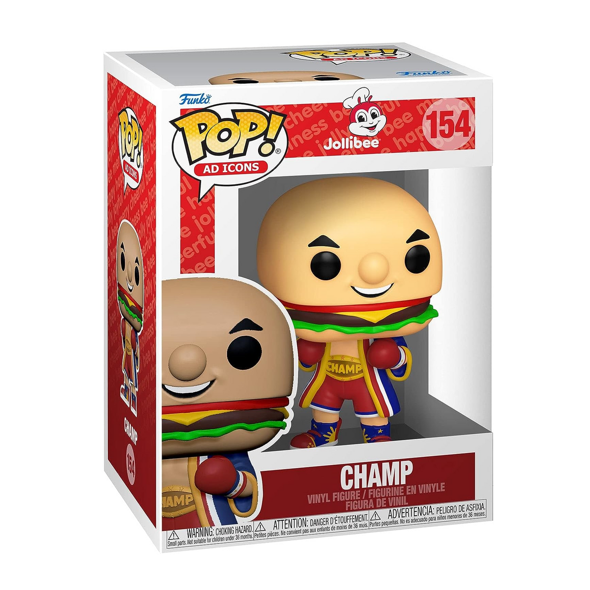 Ad Icons Pop! Vinyl Figure Champ [Jollibee] [154] — Fugitive Toys