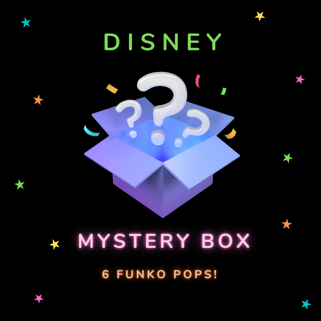 DISNEY Mystery Box [6 Random Funko Pops!] — Fugitive Toys
