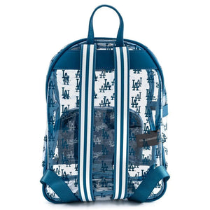 Loungefly x MLB Los Angeles Dodgers Clear Mini Backpack