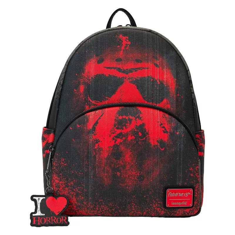 Loungefly x Friday the 13th I Heart Horror Mini Backpack