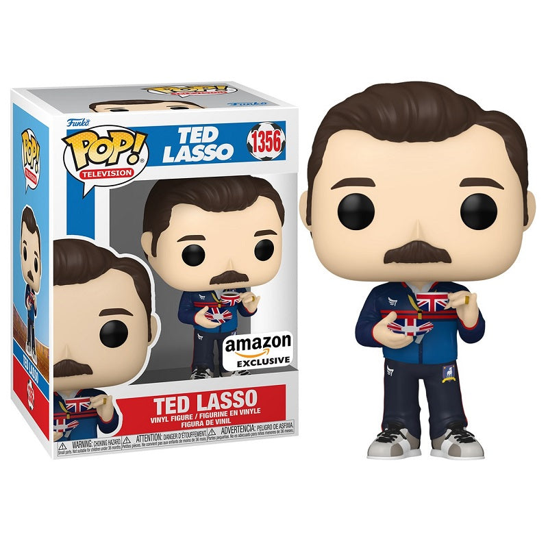Ted Lasso Pop! Vinyl Figure Ted Lasso with Teacup [Amazon Exclusive ...