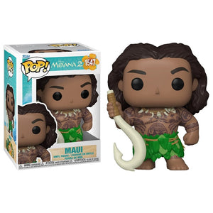 Disney Moana 2 Pop! Vinyl Figure Maui with FIsh Hook [1547]