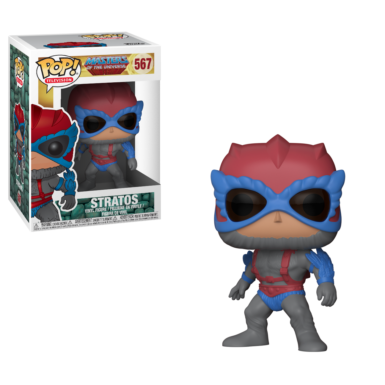 Masters of the Universe Pop! Vinyl Figure Stratos [567] — Fugitive Toys