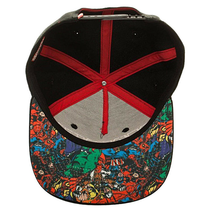 Bioworld Marvel Comic Logo Snapback Cap — Fugitive Toys