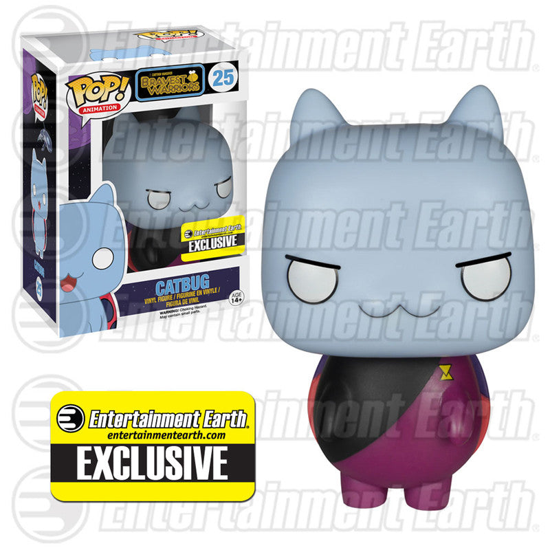 Cartoon Hangover Bravest Warriors Pop! Vinyl Figure Commander Catbug ...