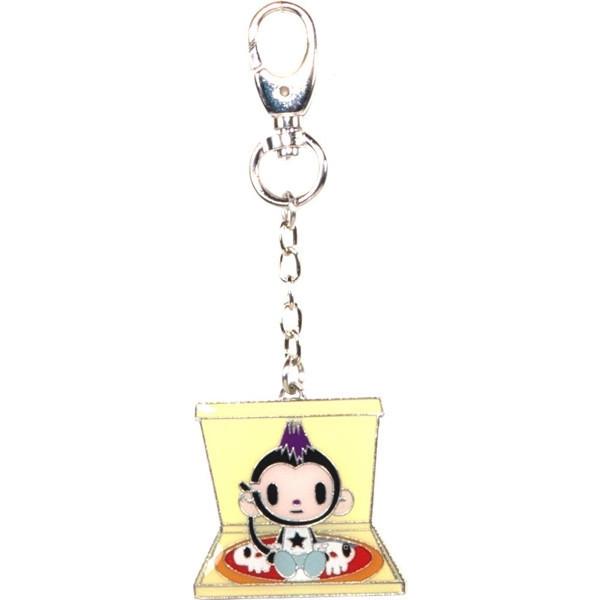 Tokidoki Buffet Maxx Pizza Keychain — Fugitive Toys