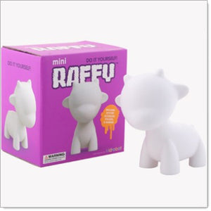 Kidrobot Mini Munny 4-inch White Edition - Raffy