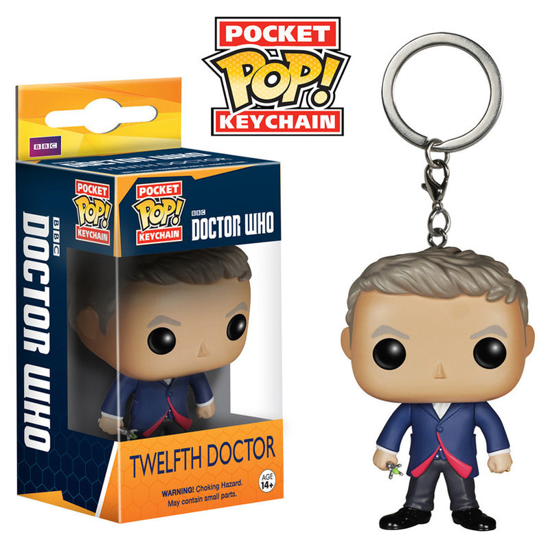 Doctor Who Pocket Pop! Keychain Twelfth Doctor — Fugitive Toys